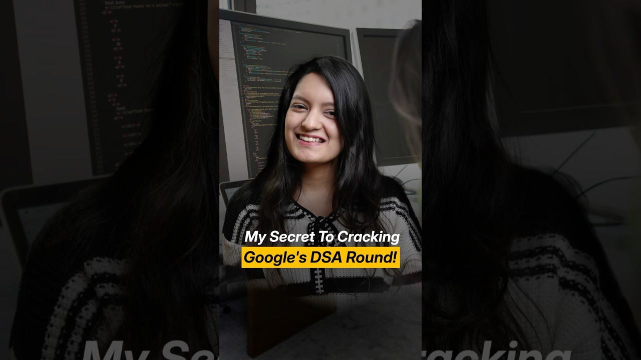 My Secret to Cracking Google’s DSA Round! 💻🚀
