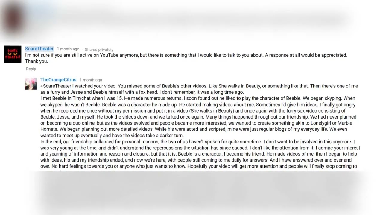 Scaretheater Beeblefoxx Explained Reupload