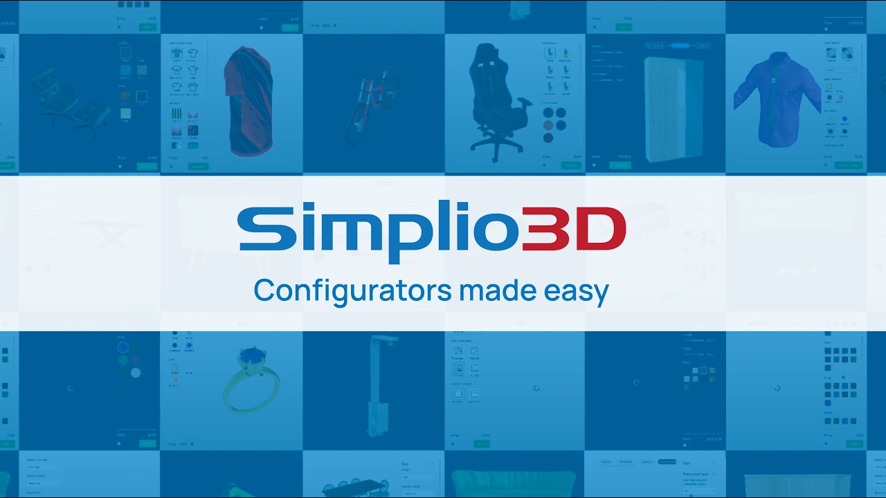 Simplio3D - Bring your products to life with a 3D product configurator.