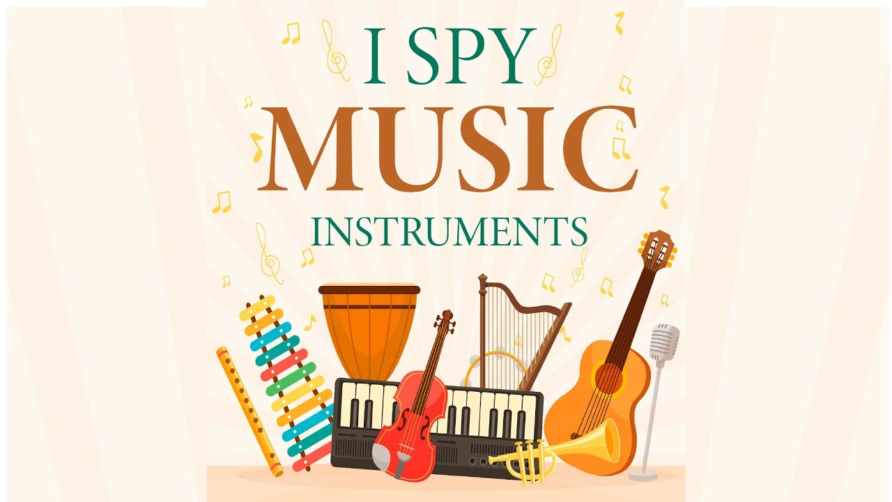 I Spy Music Instruments For Kids | Interactive Game for Kids [Ep 2]