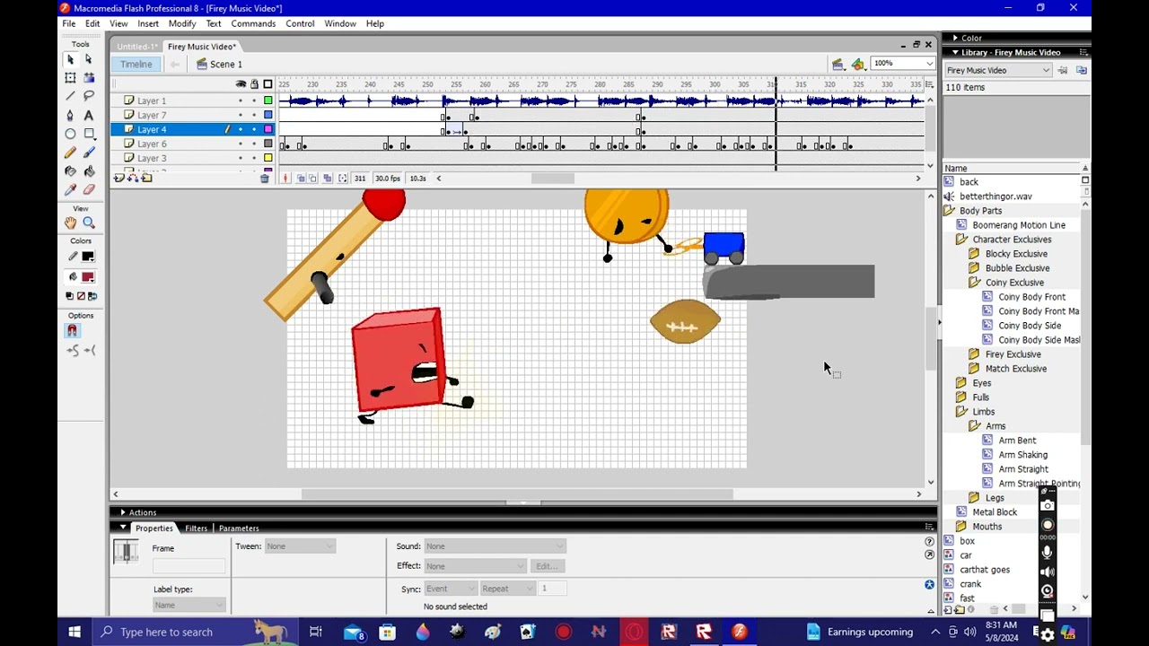 Macromedia Flash 8 Test (By Jesse Allen)