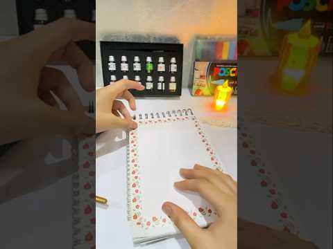 Lettering words with paints #satisfying 🤤