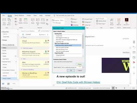How to Create Search Folders in Outlook