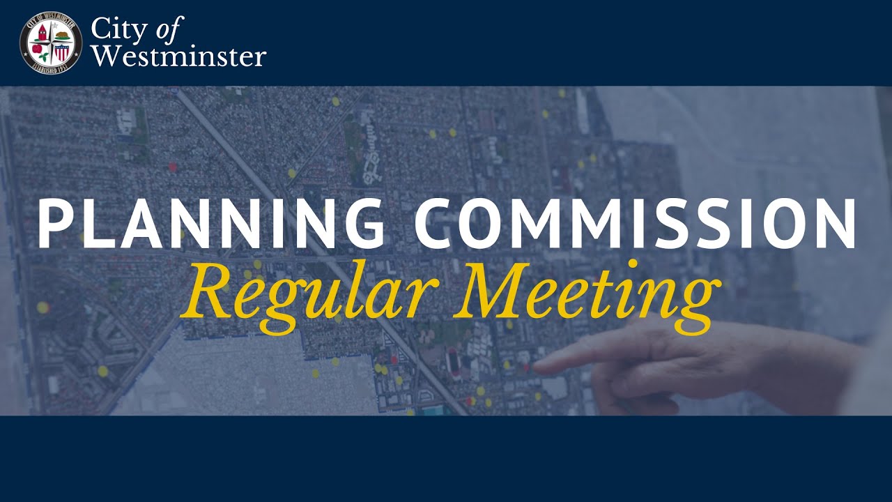 Westminster Planning Commission Meeting 12-17-2025