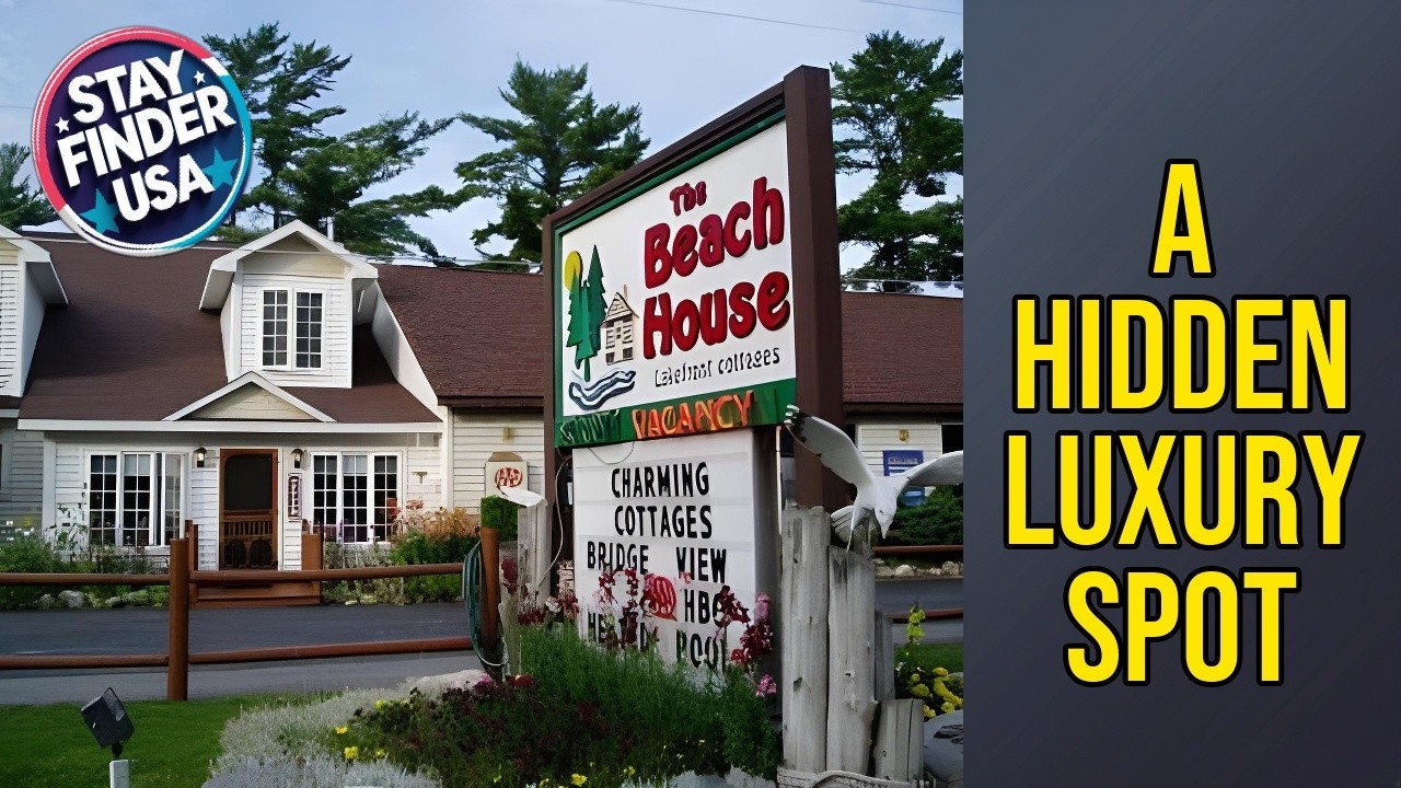 Beach House Lakeside Cottages - A Hidden Luxury Spot | Mackinaw City (MI), United States🌟