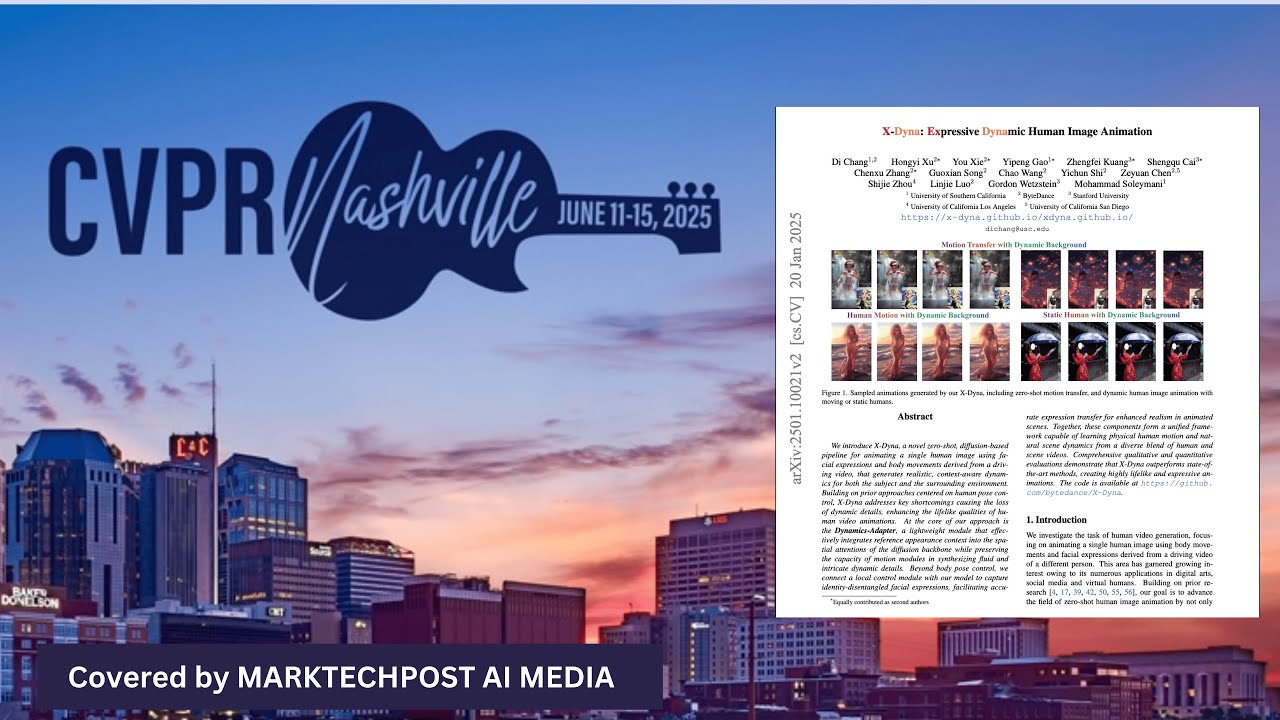 CVPR 2025: X-Dyna: Expressive Dynamic Human Image Animation