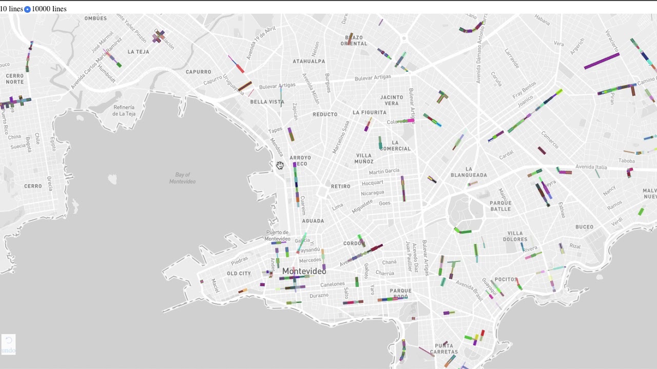 First test Plotly Dash with Deck.gl
