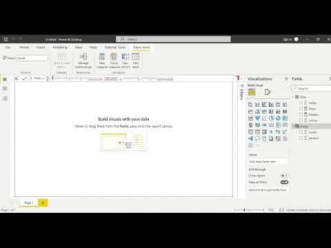Calculating mean, median and mode in Power BI