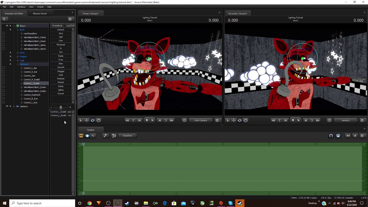 Basic lighting in Source Filmmaker!