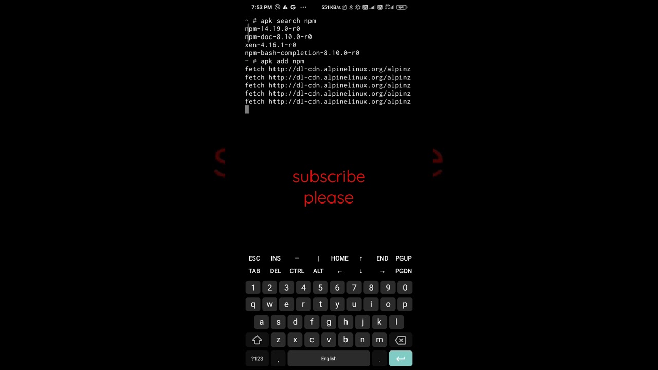 How To Install NPM On Alpine Linux