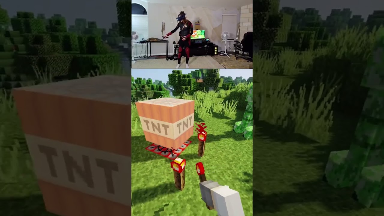 When YOU play MINECRAFT in VR