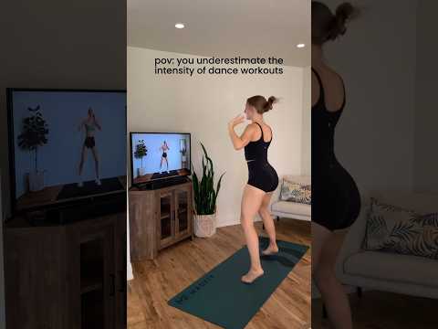 pov: you underestimate the intensity of dance workouts #shorts