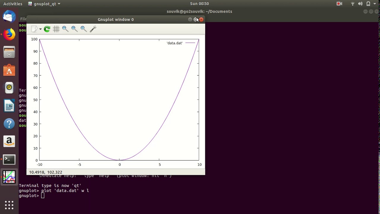 Gnuplot : How to set a table and Generate Data in Gnuplot , Basic Gnuplot Tutorial