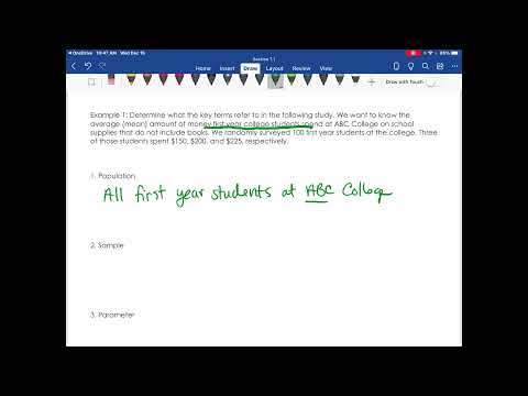 1.1 Definitions of Statistics, Probability, and Key Terms