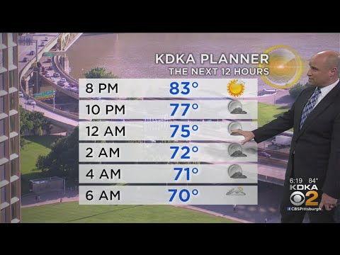 KDKA-TV Evening Forecast (7/15)