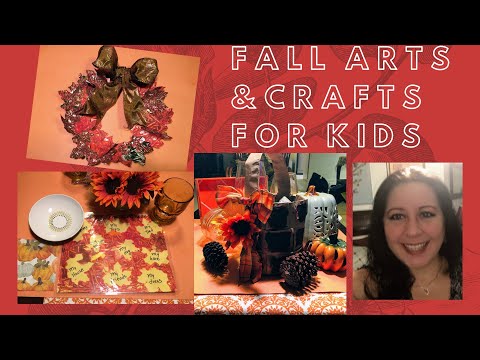 Best FALL Arts & Crafts For Kids/ preschool