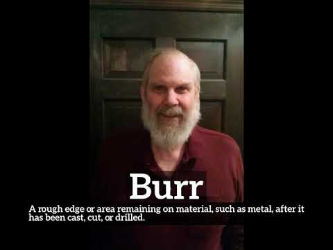 What is Burr? | How to Say Burr in English? | How Does Burr Look?