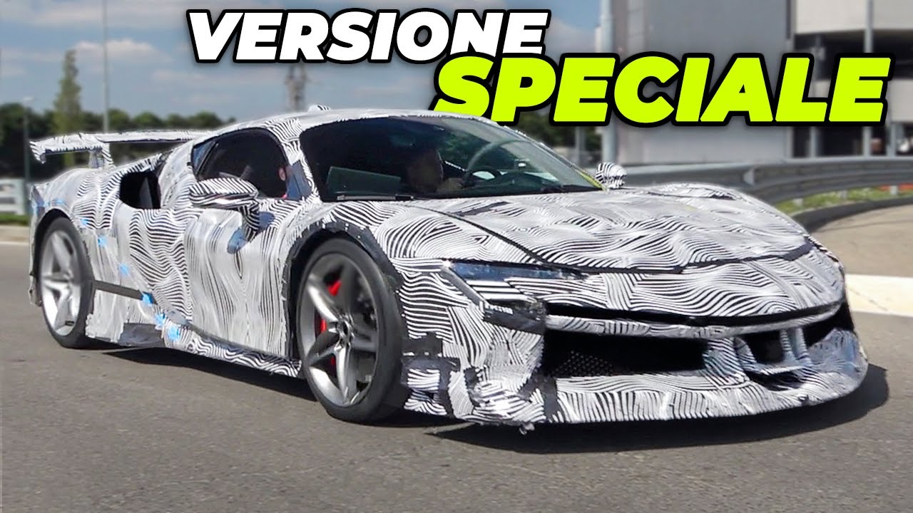 2024 Ferrari SF90 VS Prototype Rocks Huge Rear Wing, Looks Almost Ready ...