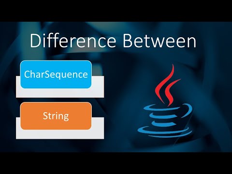 Difference Between CharSequence and String In Java | CharSequence Vs String