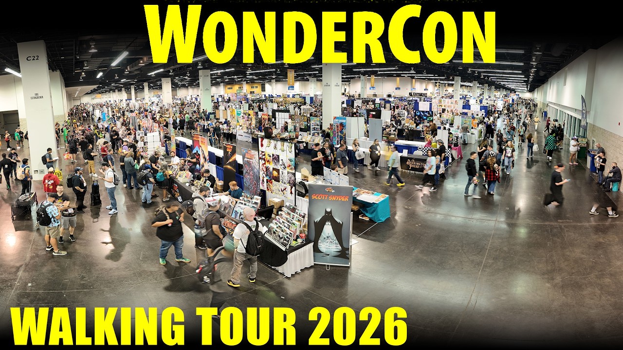 Wondercon 2026 - Show floor  Full Walkthrough - Walking Tour 4K - Anaheim