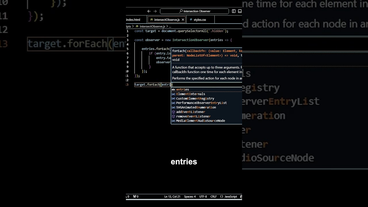 Apply  Scroll Effects to Multiple Elements with JavaScript | Master JavaScript Scrolling Techniques