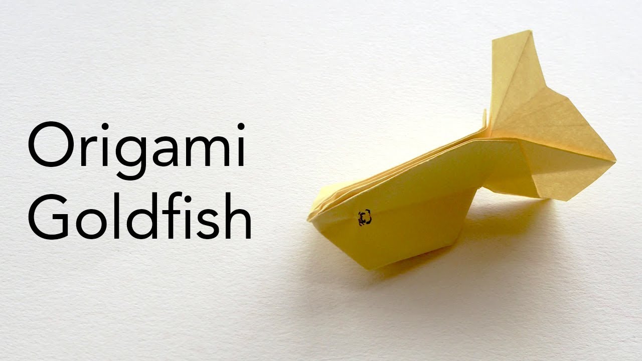 Easy Origami Goldfish Tutorial - Designed by Tsu Do Ing