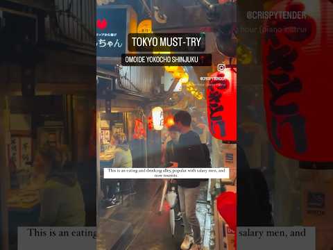 Shinjuku Omoide Yokocho Eating & Drinking Alley is Tokyo Must See - Small Bars Ramen Yakitori Shops