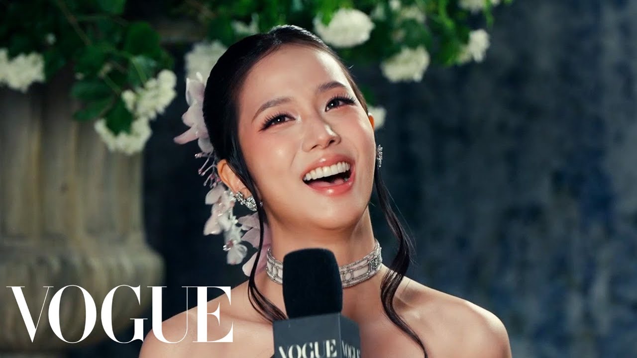 JISOO Is Excited to See BLACKPINK Members at Her First Met Gala | Vogue