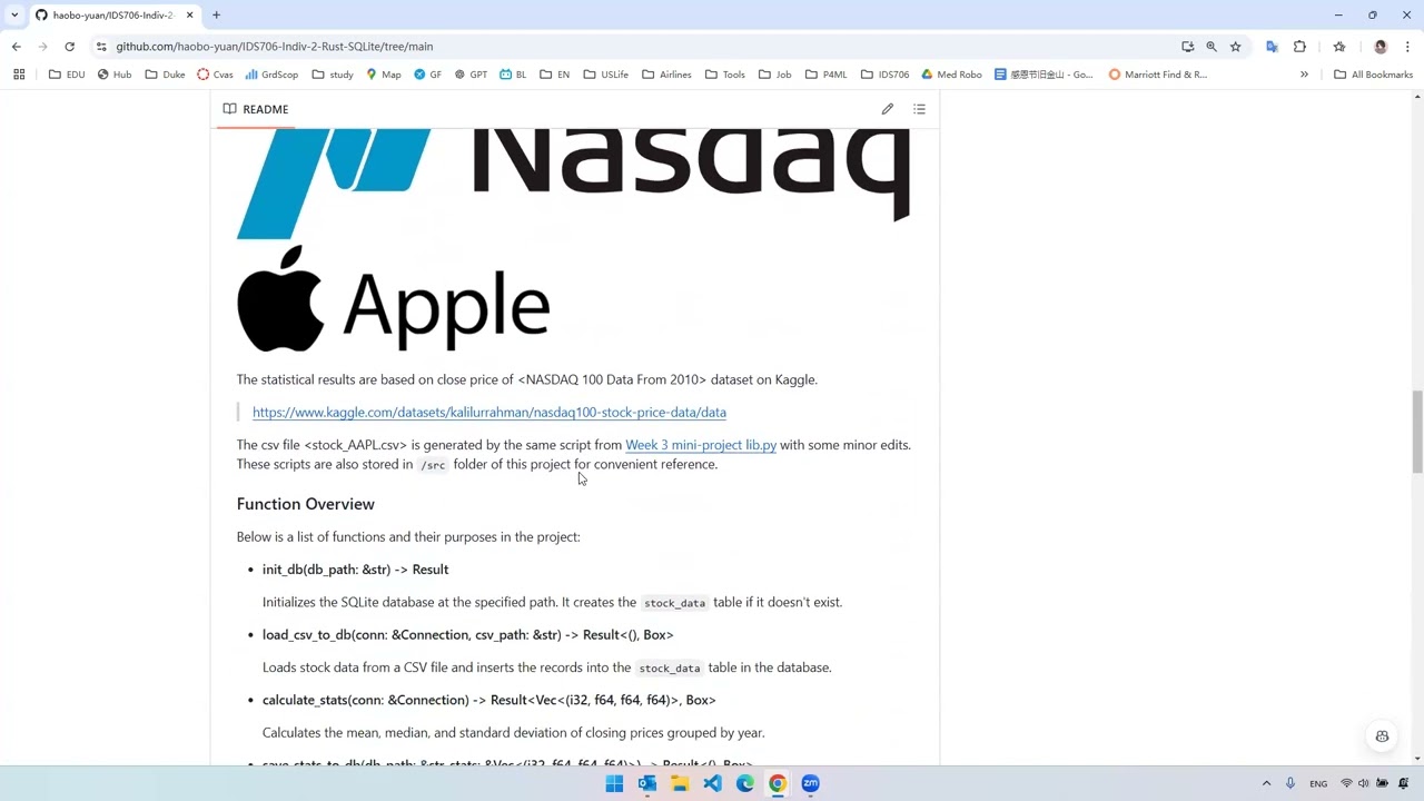 Rust CLI Binary with SQLite