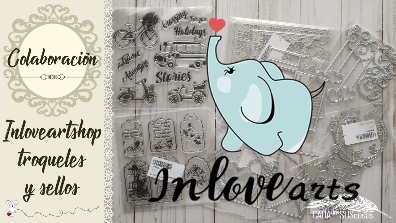 ¡IN LOVE ART! 25% descuento en troqueles y sellos