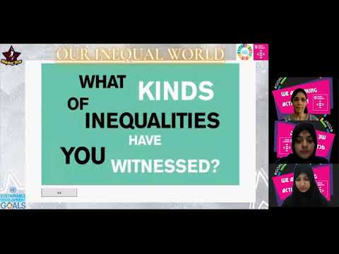 Global Goals Project SDG Goal #10 Reduced Inequalities