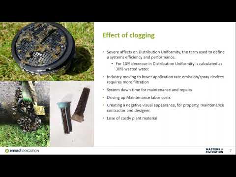 Filtration Technologies - Filtration Spectrum and Applications in Landscape Irrigation