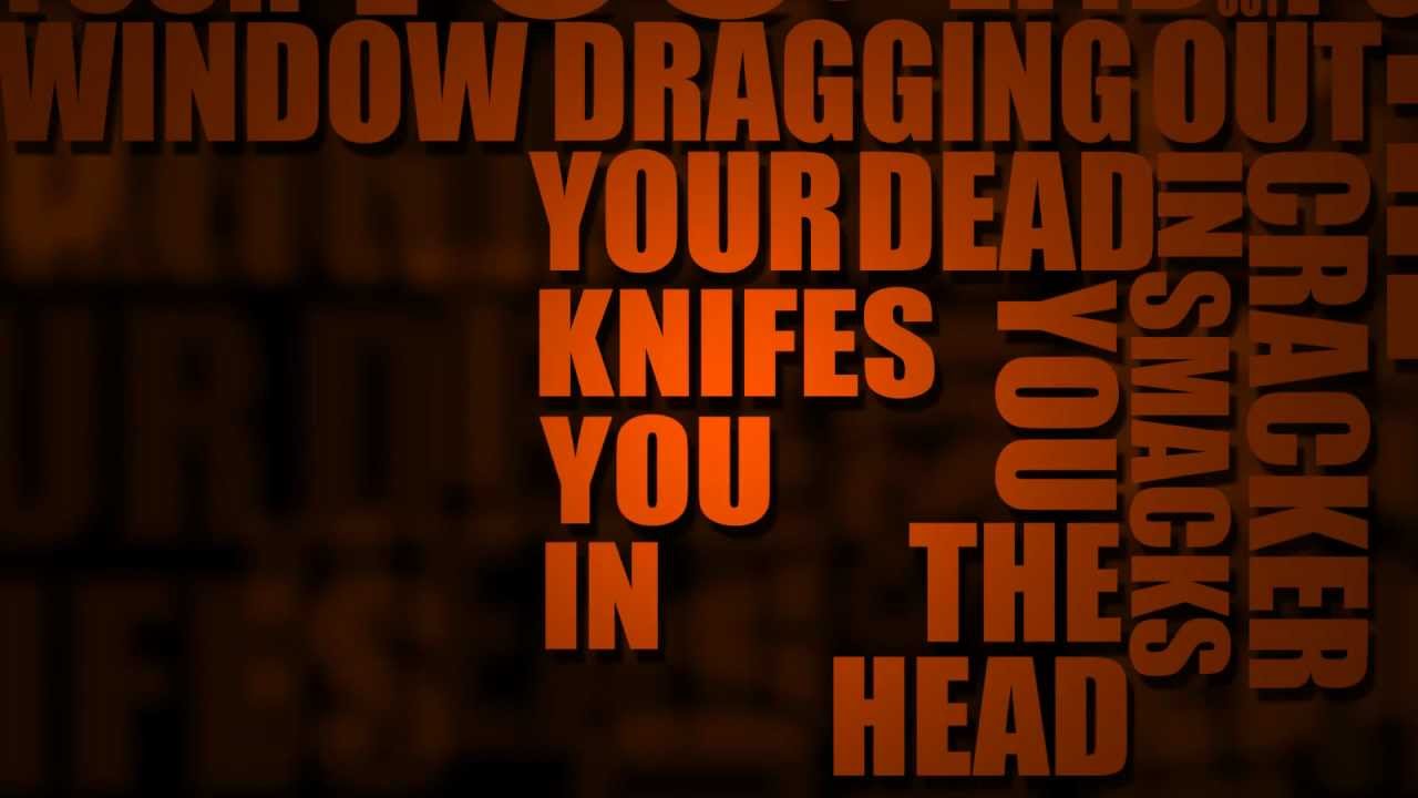 Radiohead - A Wolf At The Door (Typography)