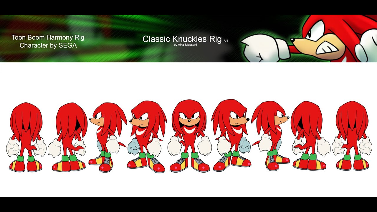 FREE TOON BOOM RIG - Classic Knuckles