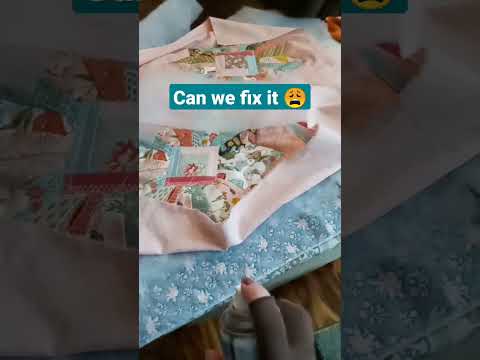 Uh-oh let's fix it #wegotthis #quiltingtipstrickshacks