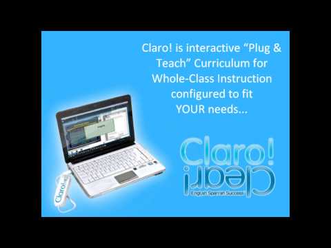 Claro! Middle School Science, Social Studies and Math Curriculum with Spanish Support