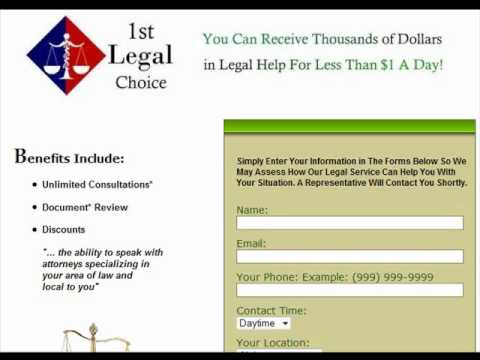 Affordable Legal Help "Find A Lawyer"