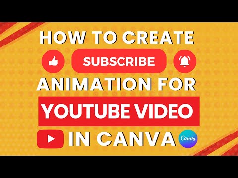 Creating Stunning Like, Share, and Subscribe Button Animation for YouTube Using Canva