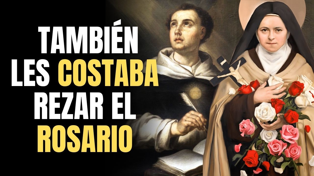 ¿Te distraes rezando el Rosario? Mira lo que dijeron los santos