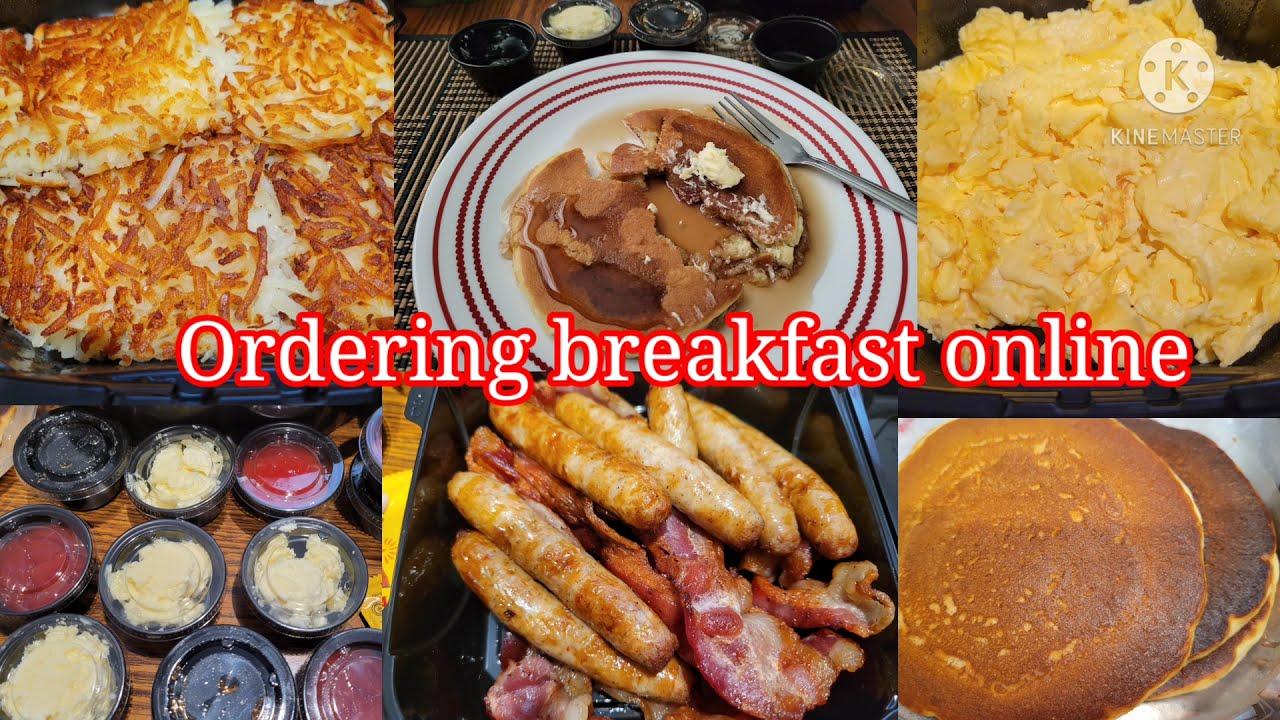 Ordering Breakfast Online #IHOP #doordash #familybreakfastfeastwithpancakes