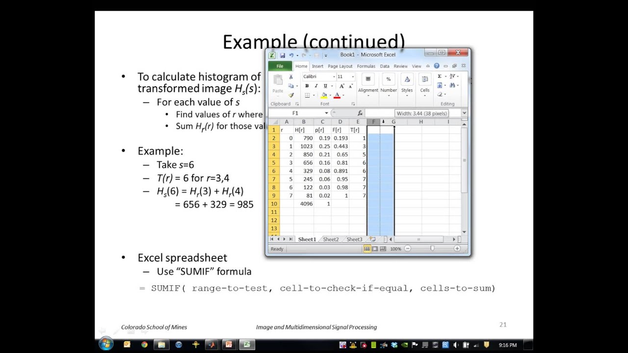 EENG 510 Lecture 05-3 Intensity Transformations