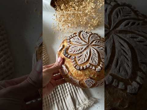 🍞How to score a mandala on sourdough🍞