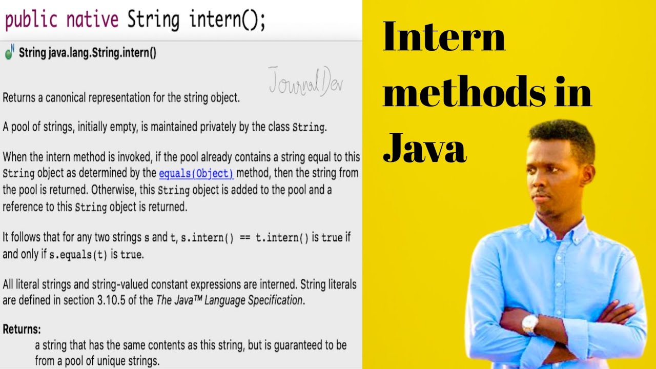 Intern method lesson 11