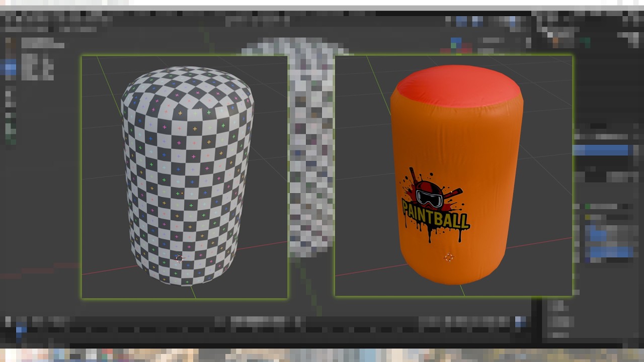 Texture and normal map from scratch, blender 3d tutorial  #blender3d #blender #tutorial