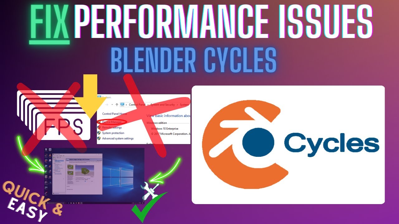 Blender Cycles Lag Fix – How to Fix Render Lag, Viewport Freezing, High GPU Load – Full Tutorial