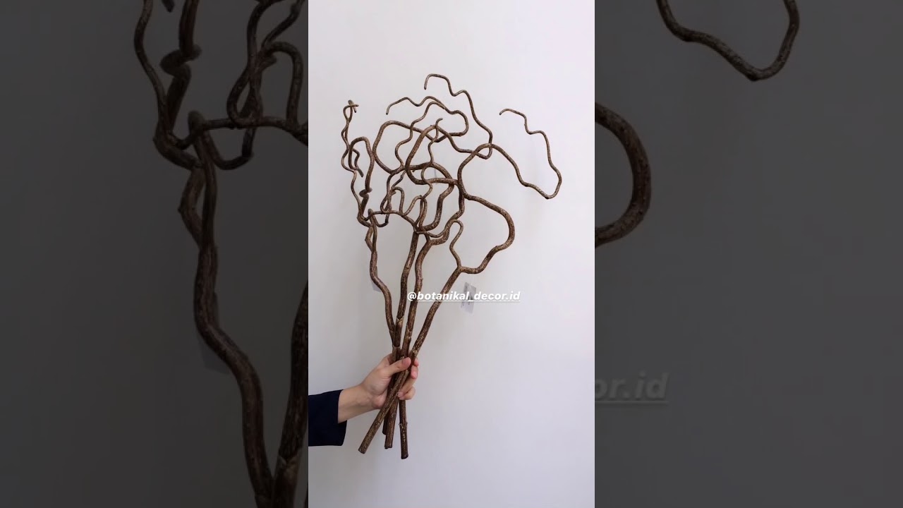 Artificial Curly Willow Branch