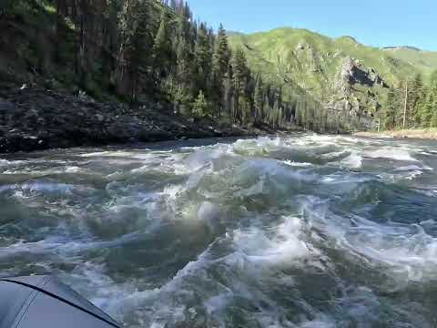 Main Salmon River, 25,000 cfs, June 2025