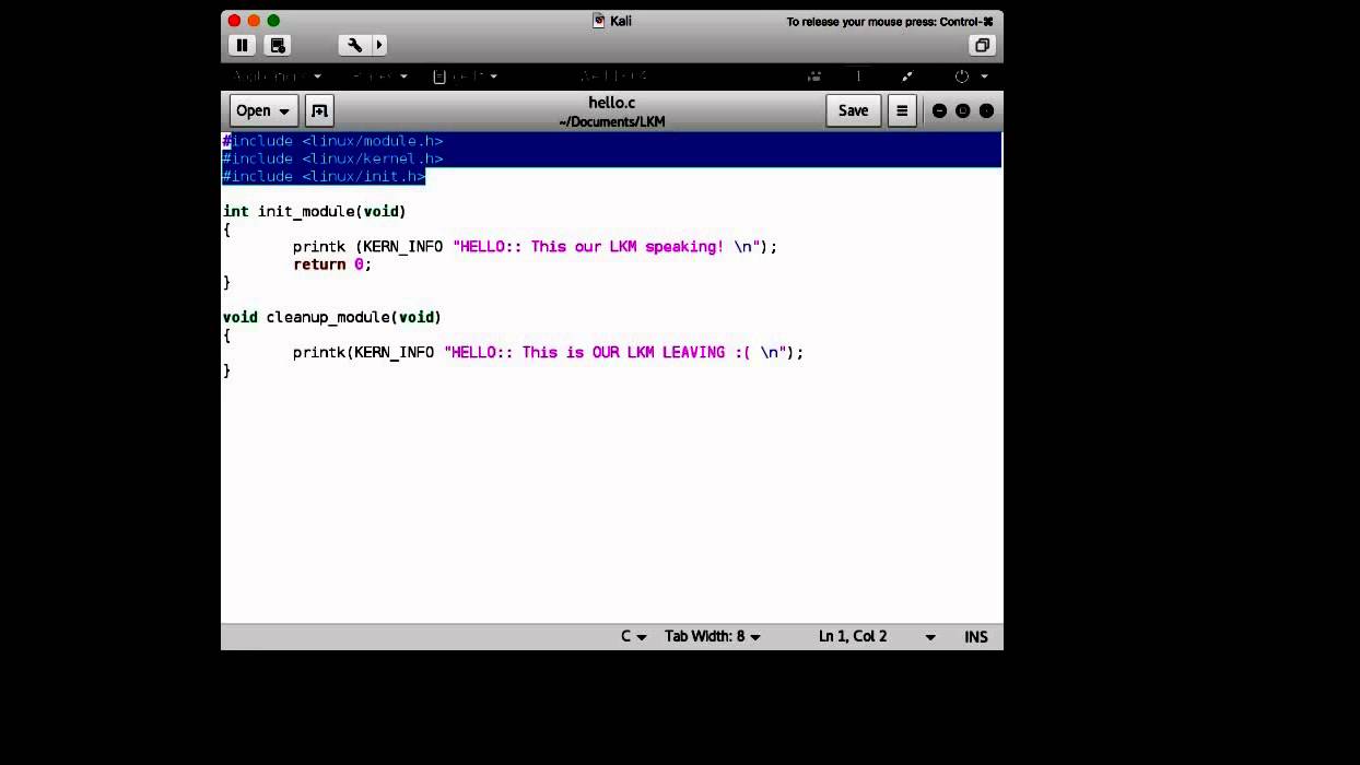 Easy Intro to Linux Kernel Programming | condensed
