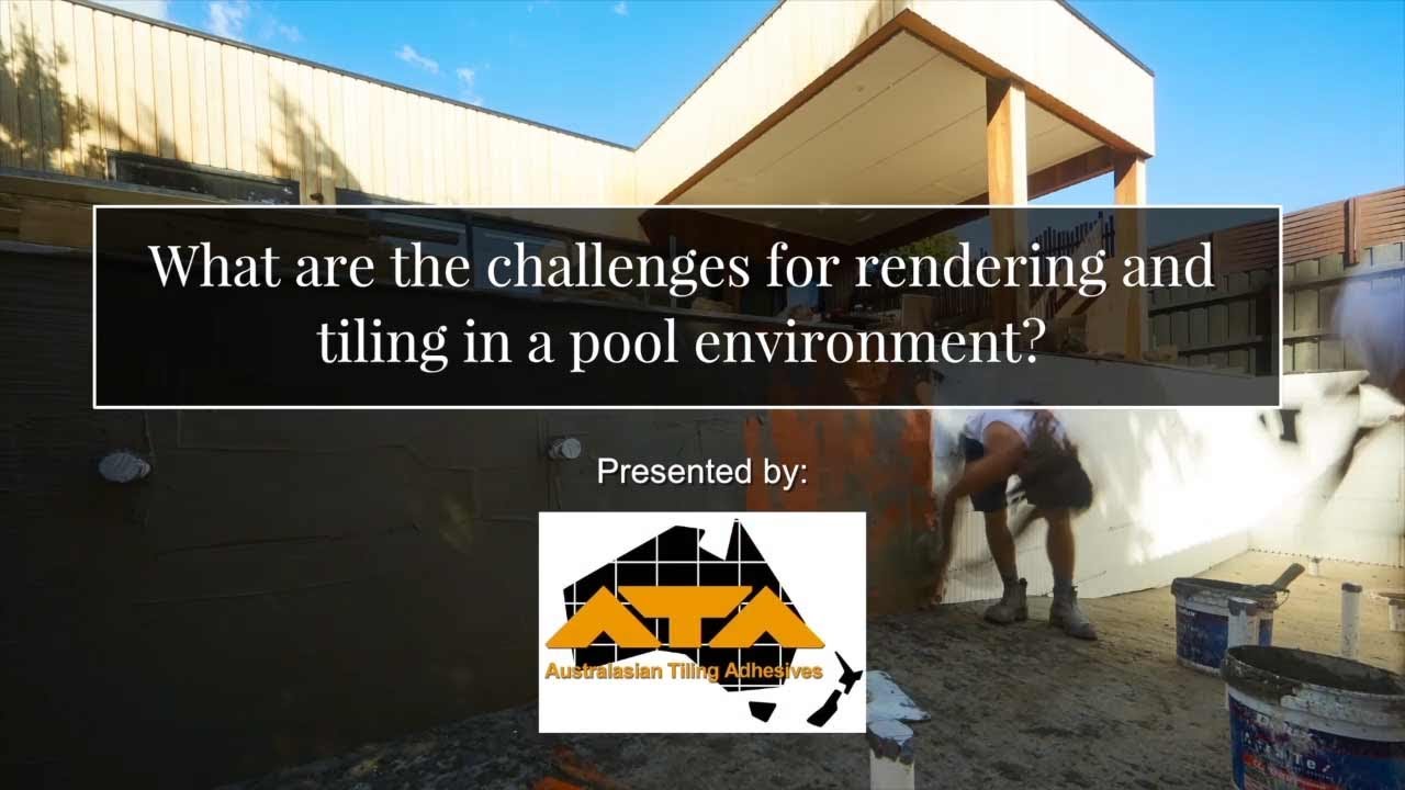 What are the challenges for rendering and tiling in a pool environment?