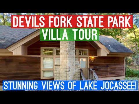 Devils Fork State Park Villas - Villa 13 Tour - Lake Jocassee Lodging with Stunning Views